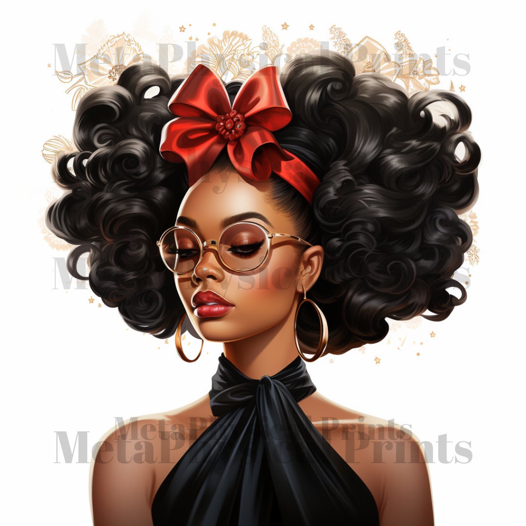 Black Queen Clipart Bundle Female Black Excellence Black - Etsy