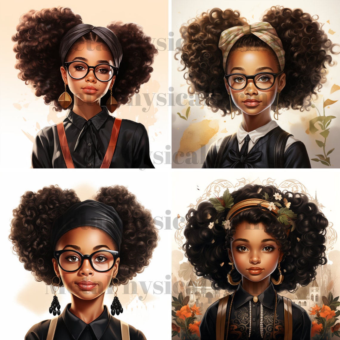 Boy Girl Back to School Clipart Pack, Back to School PNG Bundle, School ...