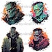 Frankenstein Halloween Clipart Bundle, Halloween Graphics, Digital ...