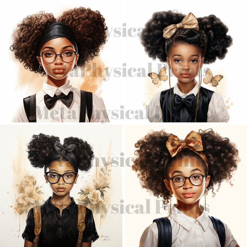 Boy Girl Back to School Clipart Pack, Back to School PNG Bundle, School ...