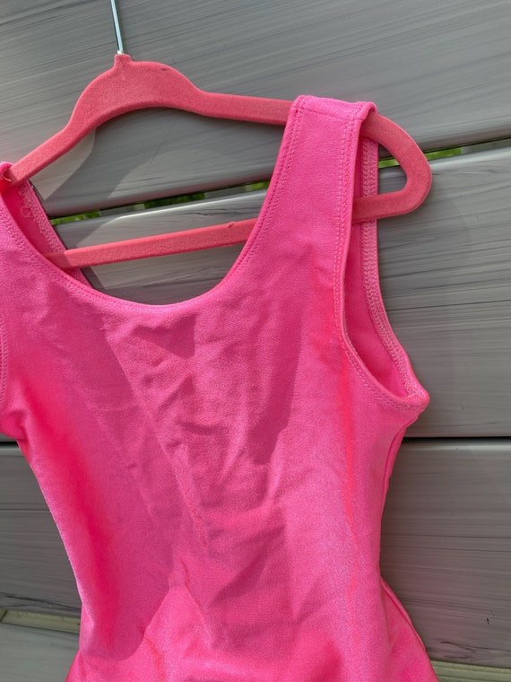 Pink Girl's Unitard, Girl's Leotard, Dancewear, Girl'… - Gem