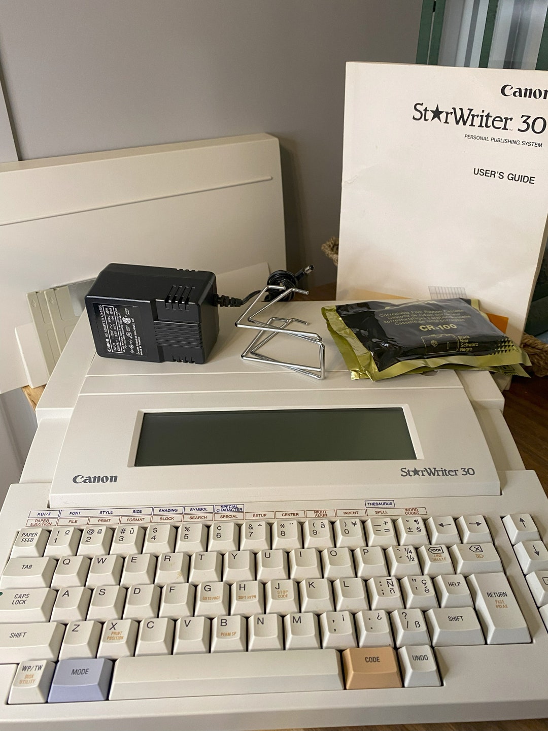 Canon Starwriter 30, Vintage Word Processor, Personal Publishing System ...