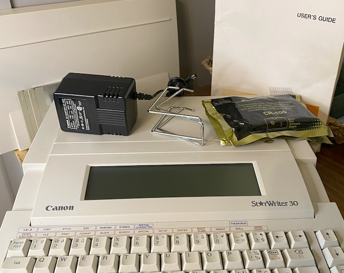 Canon Starwriter 30, Vintage Word Processor, Personal Publishing System ...