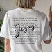 I Speak the Name of Jesus Shirt: Christian Faith Apparel - Etsy
