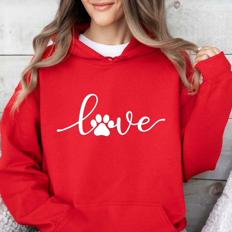 Hoodie Paw Prints - Etsy