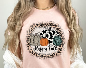 Fall Heart Shirt, Love Fall Y'all Shirt, Pumpkin Fall Shirt, Hello ...