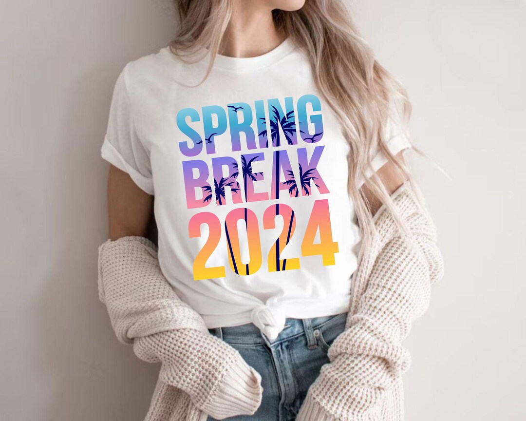 Spring Break Shirts, 2024 Spring Break, Family Vacation Shirts ...