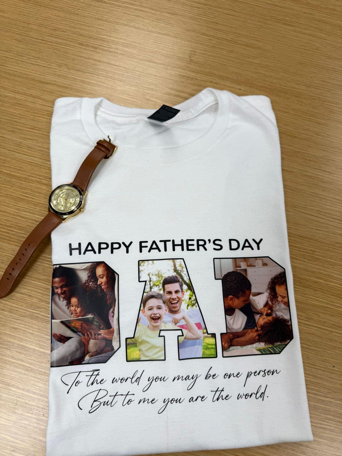 Personalized Photo Dad Shirt, Father’s Day Shirt, Photo Shirt for Dada ...