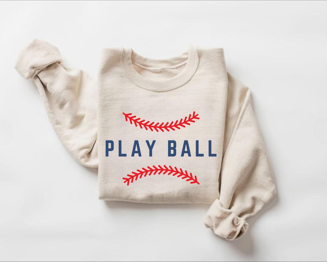 Baseball Sweatshirt, Play Ball Sweatshirt, Baseball Mama Sweater ...