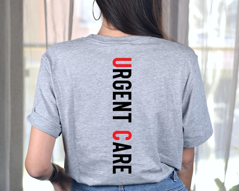 Personalized Urgent Care Shirt, Emergency Medicine, Urgent Care Staff ...
