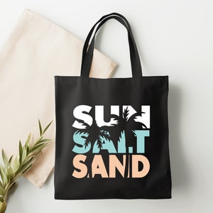 Sun Salt Sand Tote Bag,beach Tote,beach Bag,summer Tote,summer Bag ...