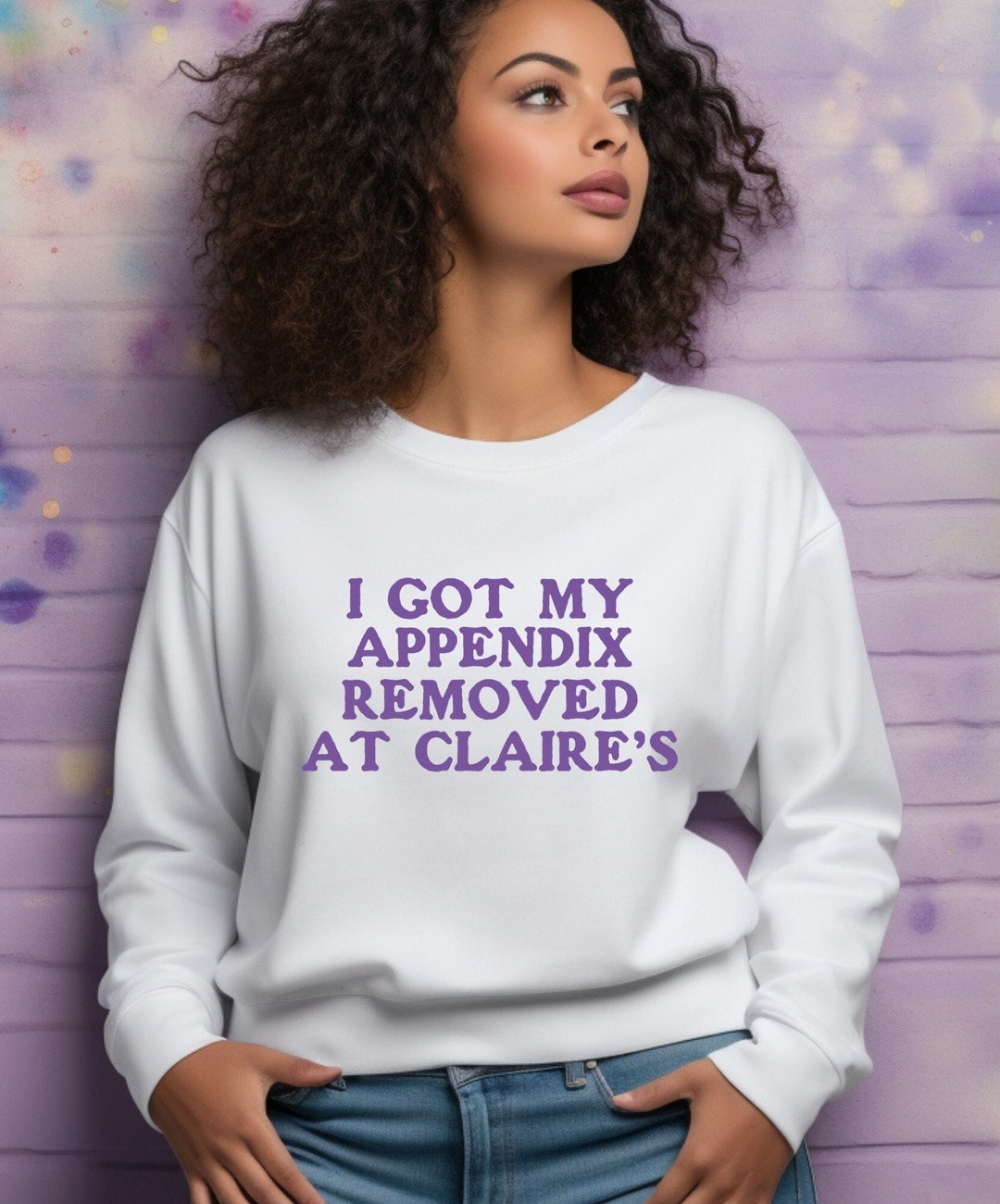 I Got My Appendix Removed at Claires Shirt, Cunisex Trending Tee Shirt ...