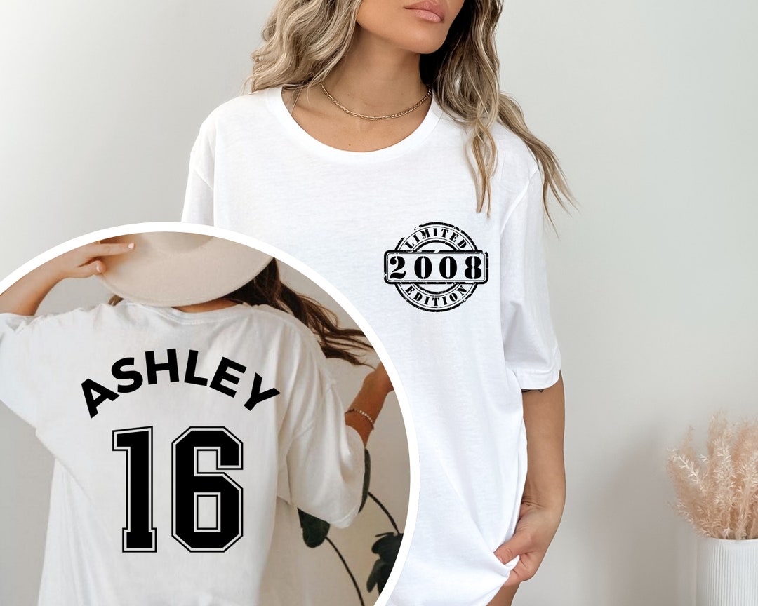 Custom Birthday Shirt, Limited Edition Seal T-shirt, Personalized Shirt ...