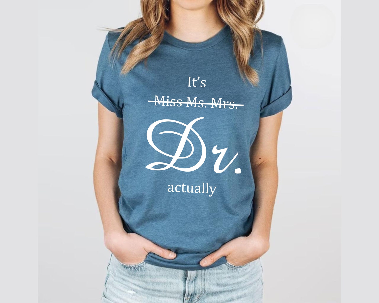 It's Dr. Actually Shirt, Funny Doctor Gift Tee - Etsy