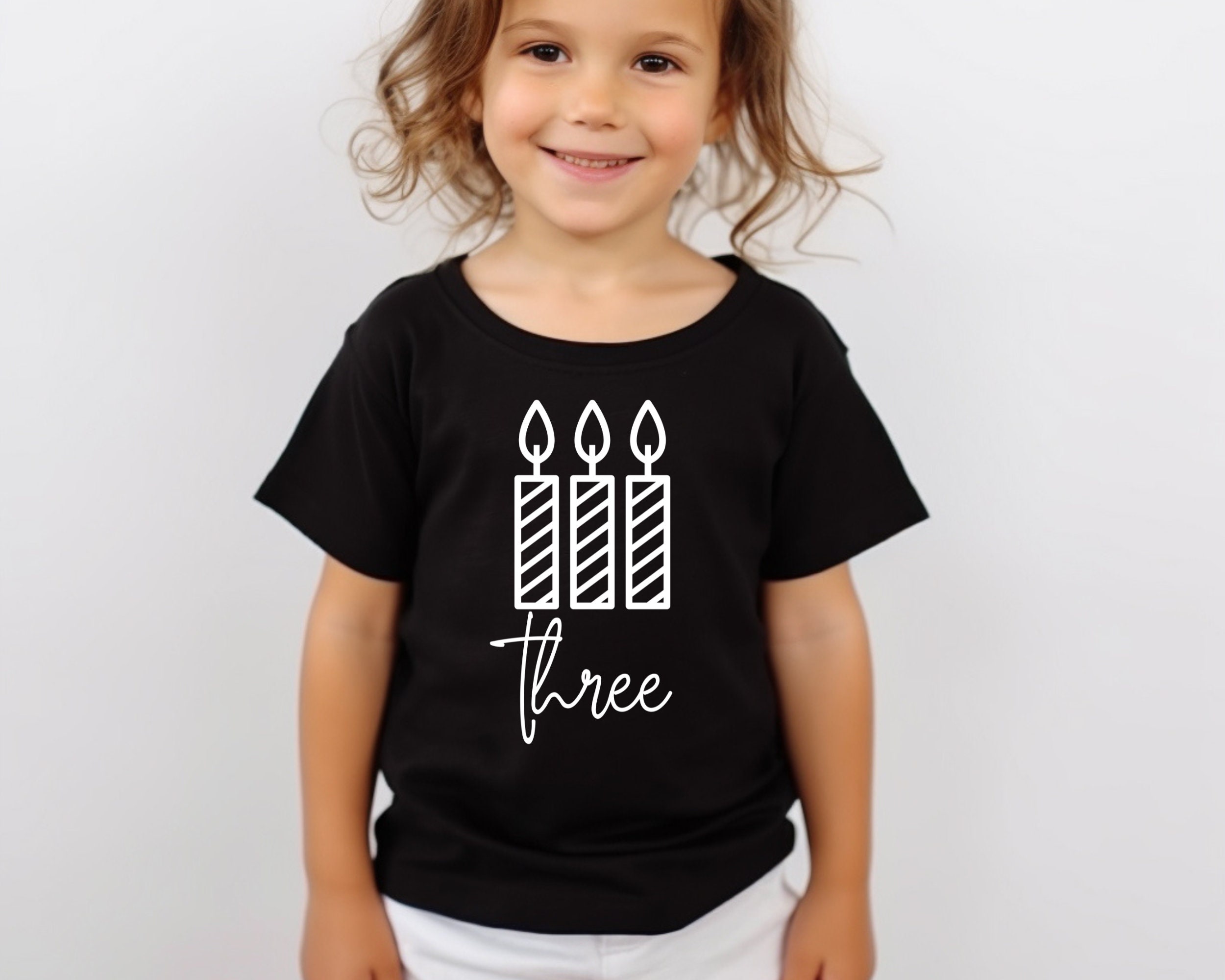 3rd Birthday Toddler Shirt, Kids Birthday Shirt, Third Birthday Natural ...