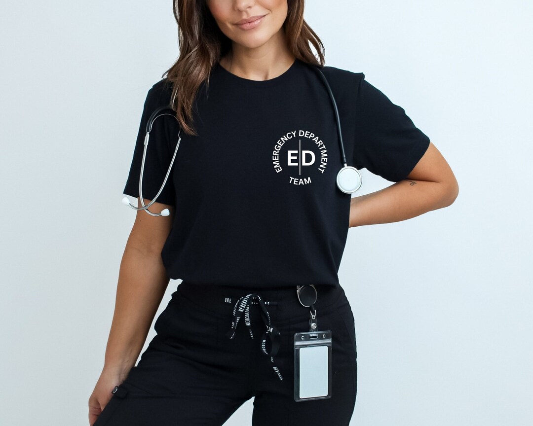 Emergency Department Shirt, ER Tech T-shirt, Emergency Room Tech Gift ...