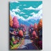 Japanese Video Game Pixel Art Town Digital File Download, Print at Home ...