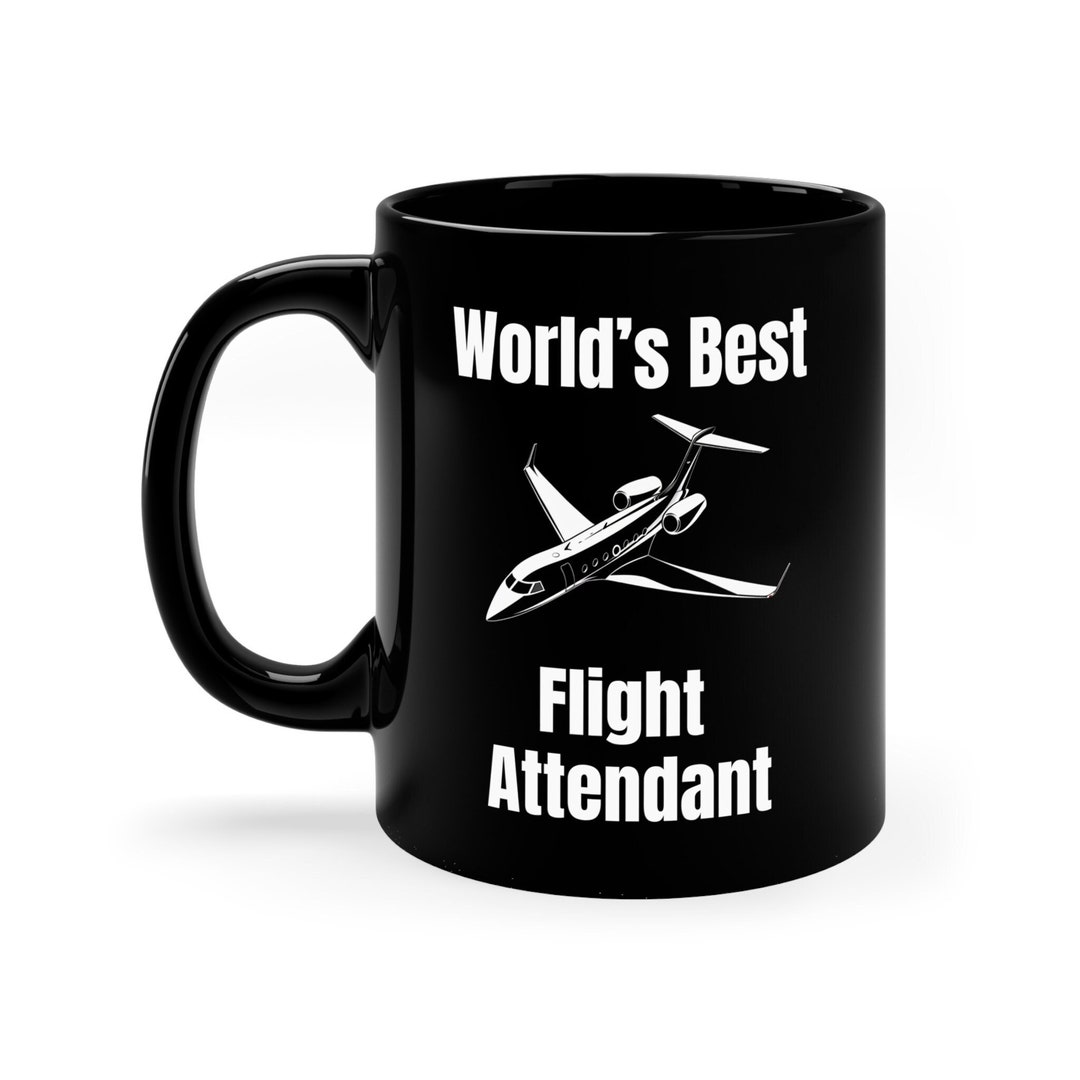 Flight Attendant Mug, Flight Attendant Gift, Airline Worker Coffee Cup ...