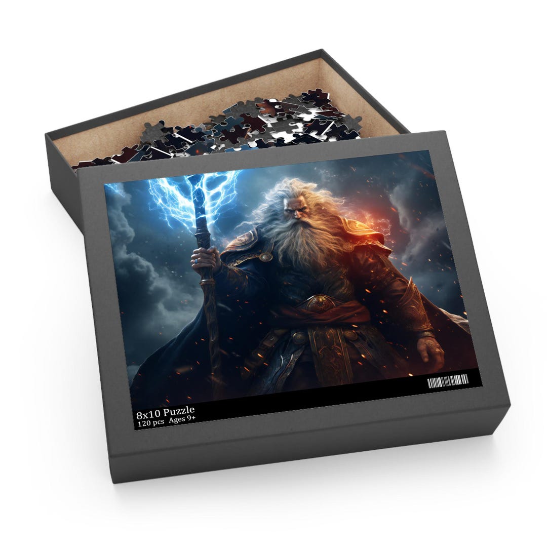 Wizard Puzzle, Sorcerer Puzzle, Mage Puzzle, RPG MMORPG Gifts, Gamer ...