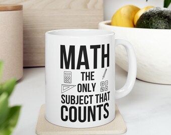 Funny Math Mug, Math Teacher Mug, Teacher Gift, Sometimes I Go off on a ...
