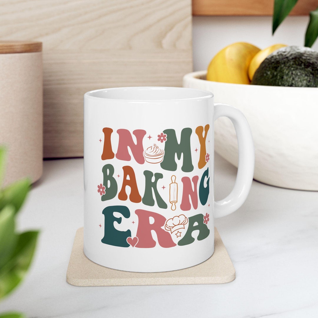 In My Baking Era Coffee Mug, Baking Mug, Baking Gift, Gift for Baker ...