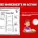 CVC Word Ladder Worksheets, Kindergarten Phonics Activity, Learn to ...