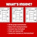 CVC Word Ladder Worksheets, Kindergarten Phonics Activity, Learn to ...