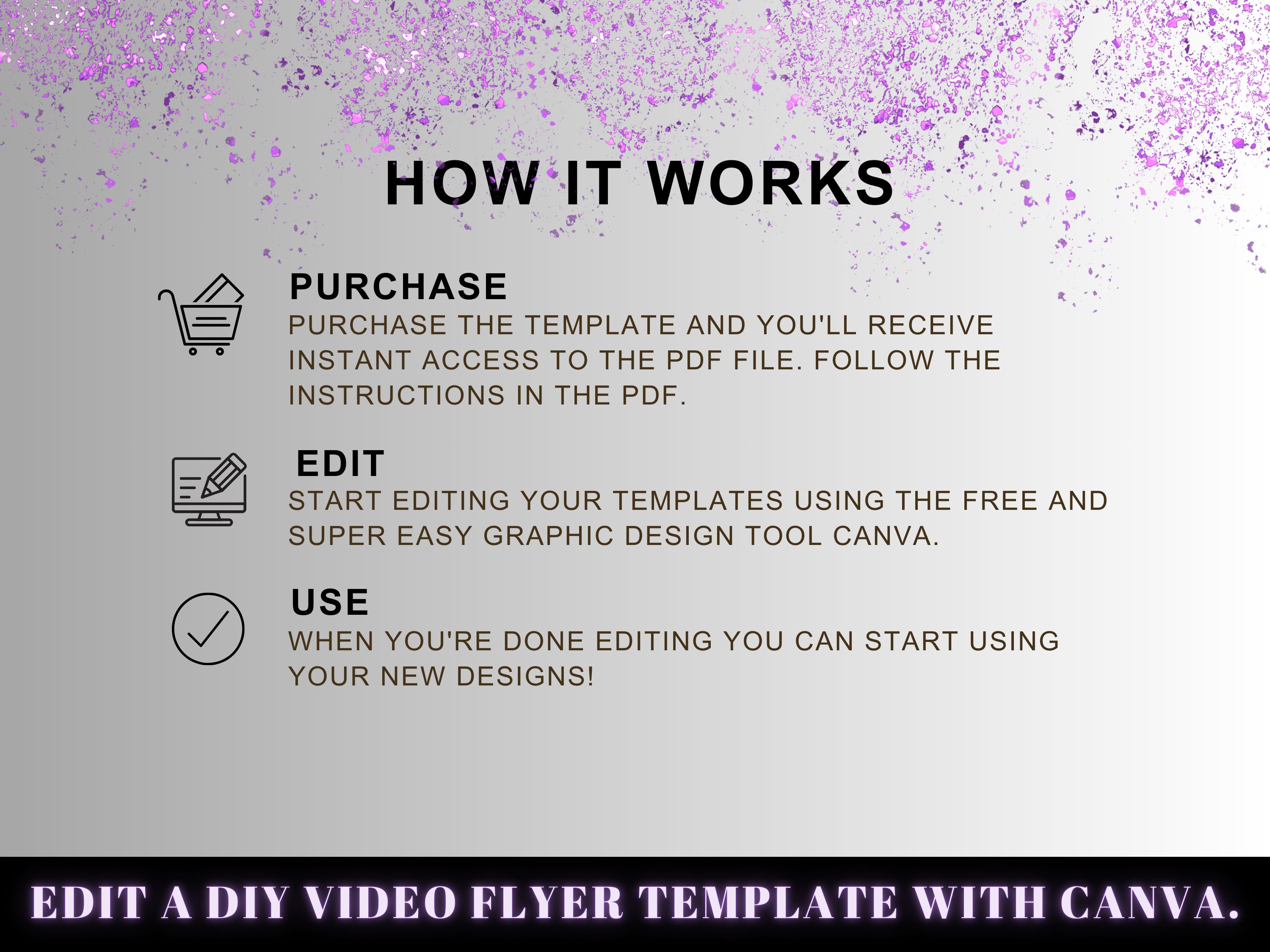 Halloween Flyer, DIY Flyer Template Design, Sale Flyer, Hair Flyer ...