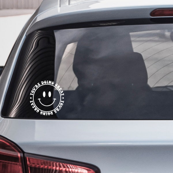 Rear View Mirror Decal - Etsy