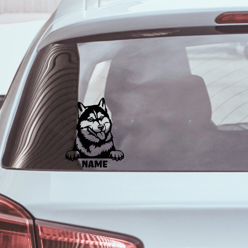 Husky Decal - Etsy