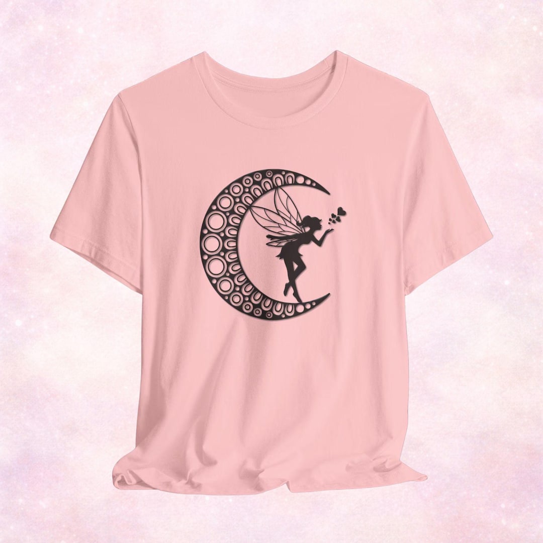 Moon Fairy Tee | Fairycore Cottagecore Shirt - Etsy