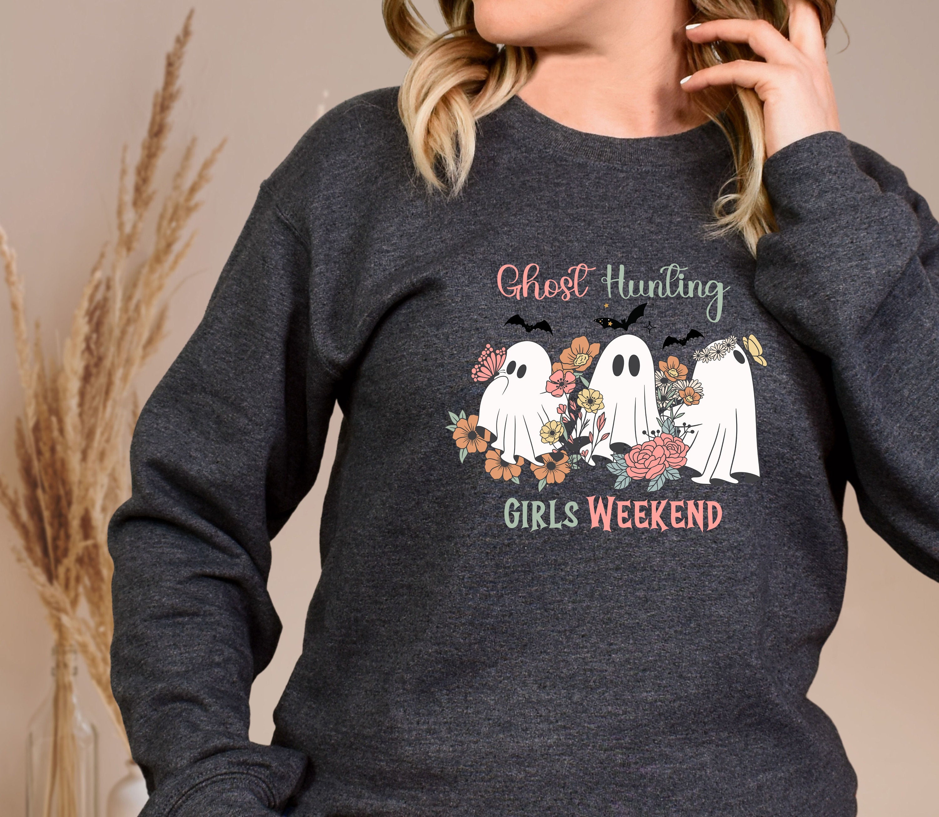 Ghost Hunting Trip Sweatshirt for Girls Ghost Sweater Ghost Sweatshirt ...