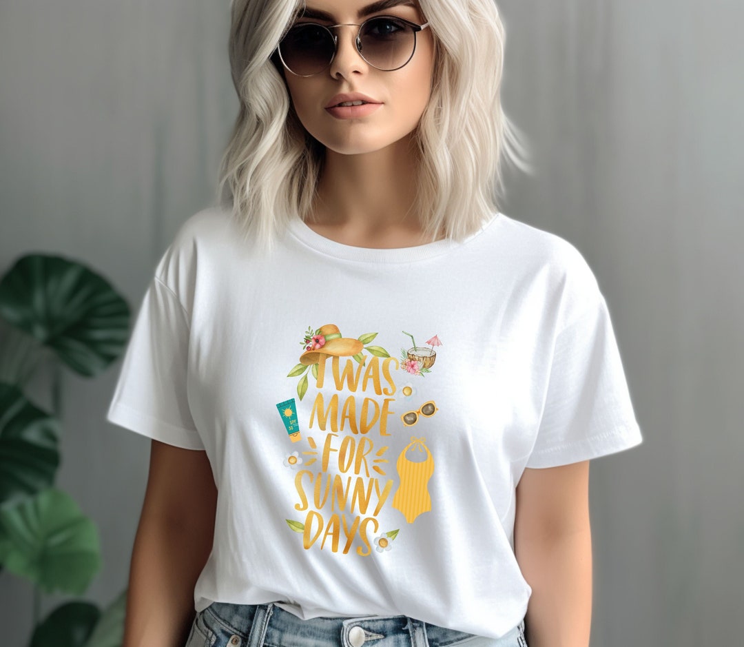 Summer Days Shirt Summer Tee Summertime T-shirt Beach Tee - Etsy