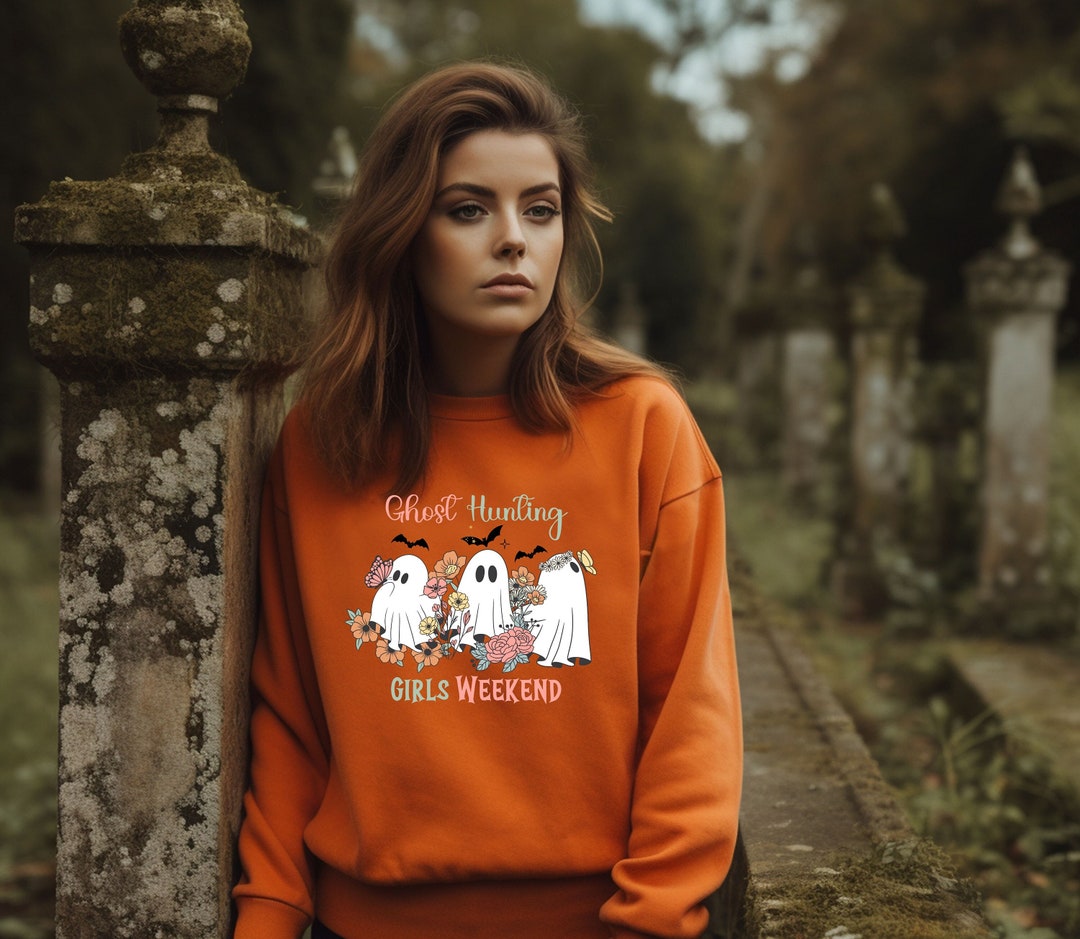 Ghost Hunting Trip Sweatshirt for Girls Ghost Sweater Ghost Sweatshirt ...