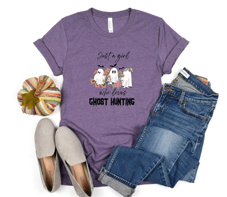 Ghost Hunting Girl Shirt Girl Ghost Hunter Gift Ghost T-shirt - Etsy