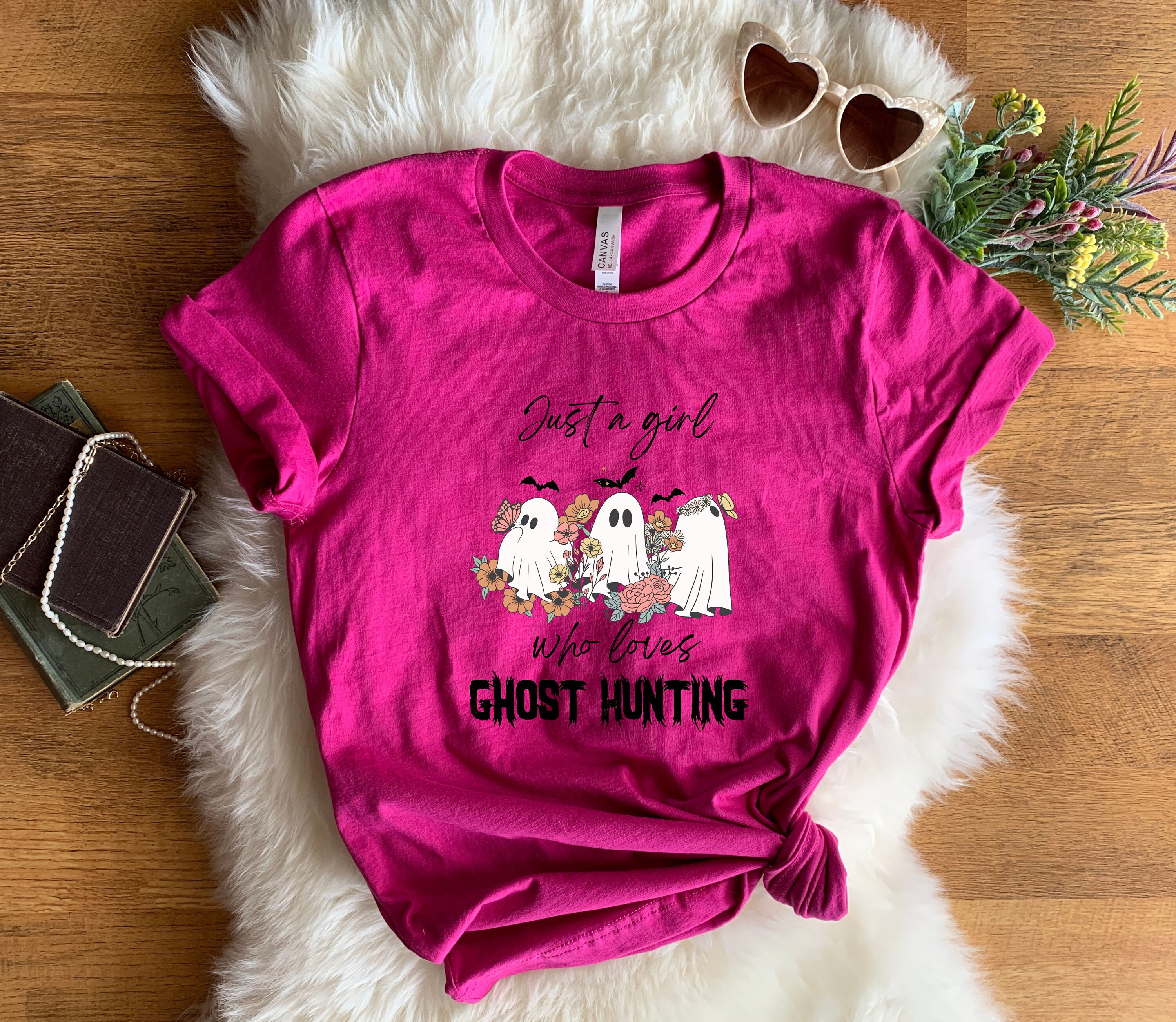 Ghost Hunting Girl Shirt Girl Ghost Hunter Gift Ghost T-shirt - Etsy