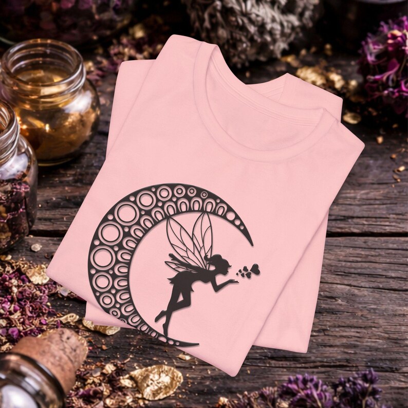 Moon Fairy Tee | Fairycore Cottagecore Shirt - Etsy