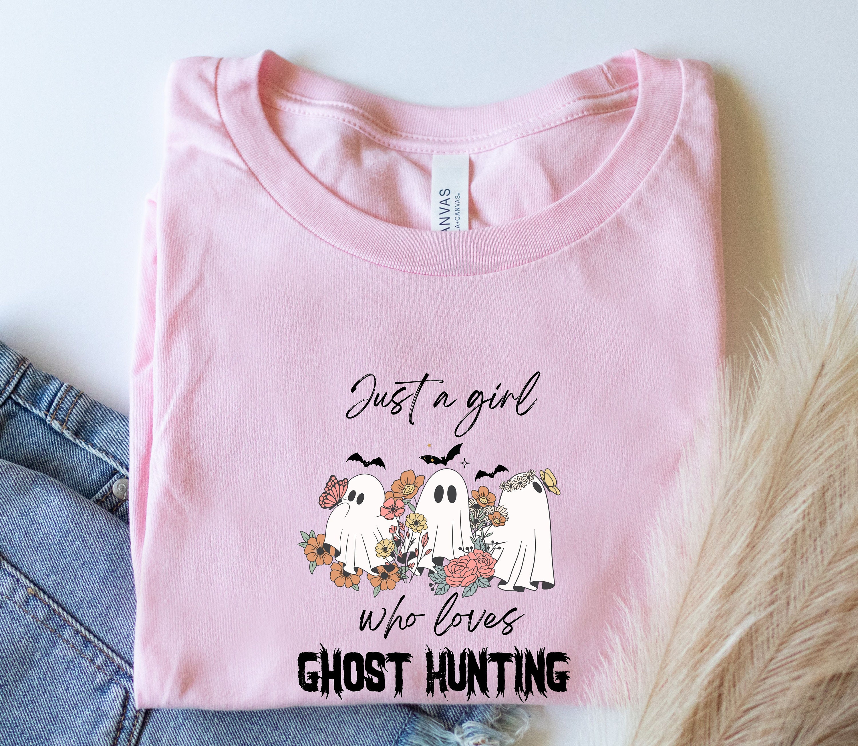 Ghost Hunting Girl Shirt Girl Ghost Hunter Gift Ghost T-shirt - Etsy
