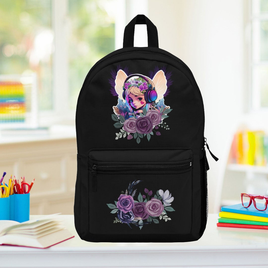 Rocking Fairy Backpack Fairy Backpack Back to School Backpack Fairy Bag ...