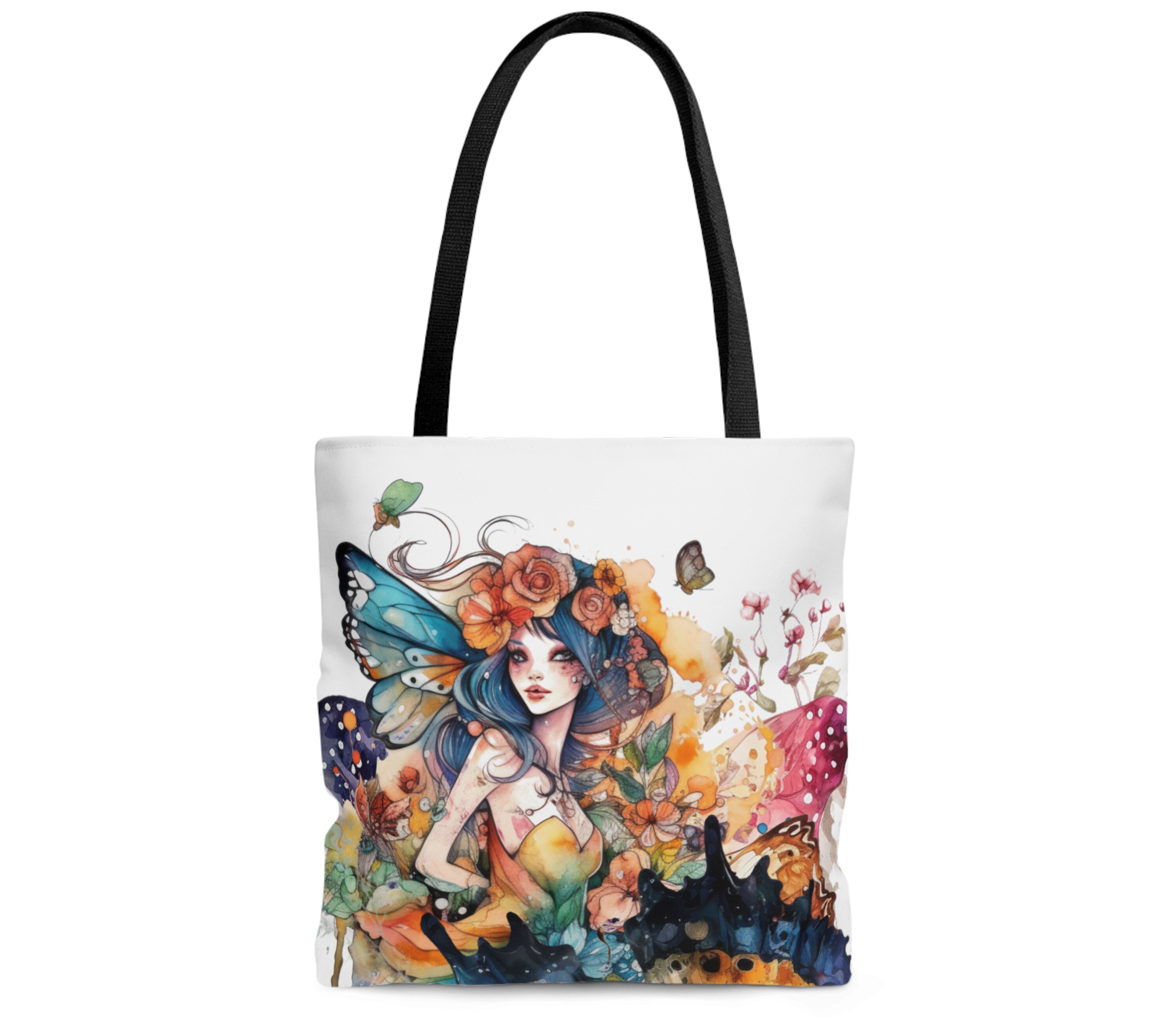 Fairy Tote Bag Fairy Bag Fairy Shopper Bag Fairy Shopping - Etsy