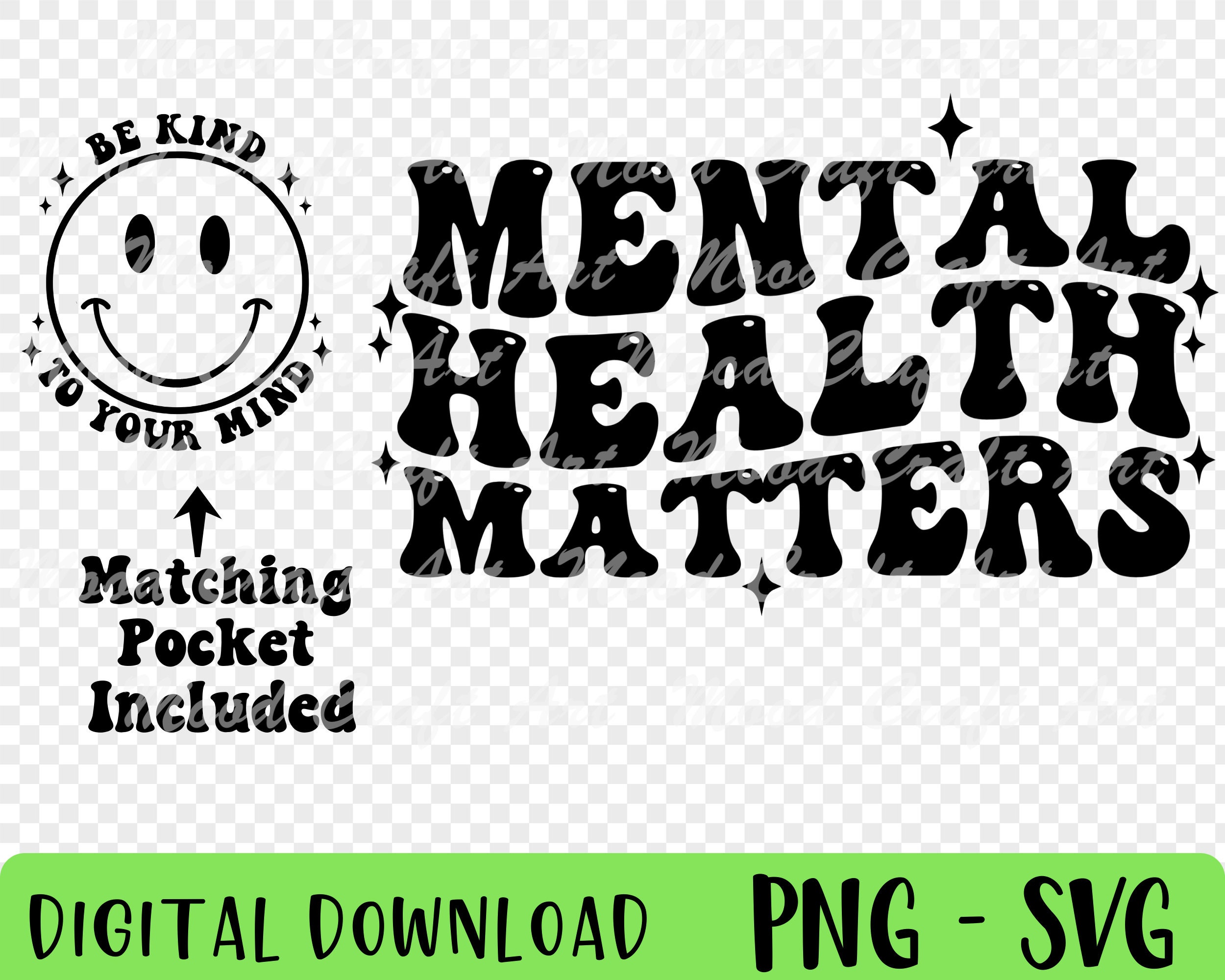Mental Health Matters Svg Mental Health Png Mental Health Awareness
