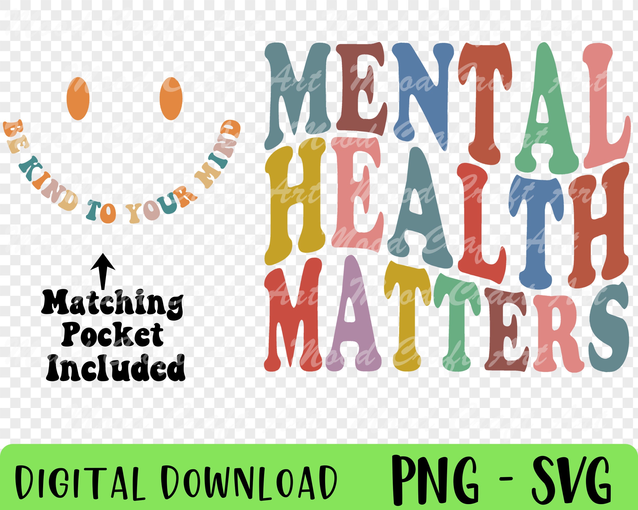 Mental Health Matters Svg Mental Health Png Mental Health Awareness