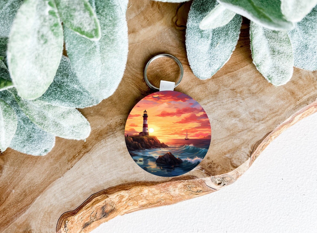Keychain/ Lighthouse / Great Gift - Etsy