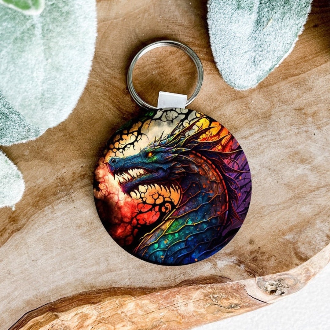 Keychain/ Dragon/ Great Gift - Etsy