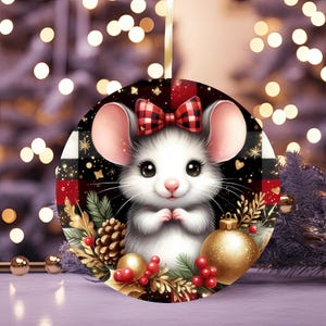 Christmas Ornament/ Mouse/ Great Gift - Etsy