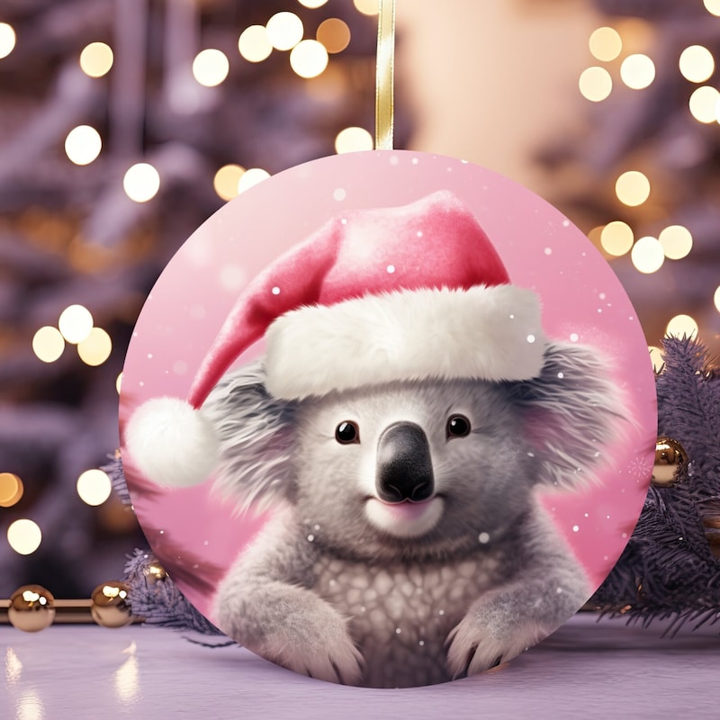 Christmas Koala - Etsy