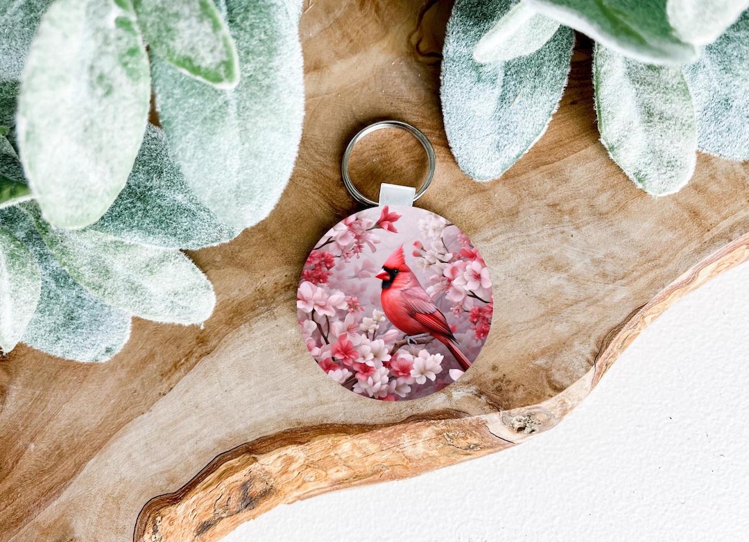 Keychain/ Cardinal / Great Gift - Etsy