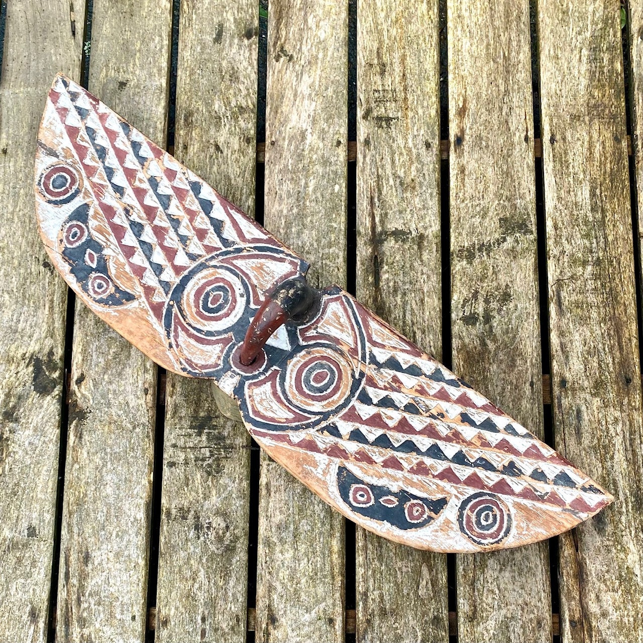 Bwa Tribal Hawk Vulture / Long Nose Butterfly Mask Burkina Faso West ...