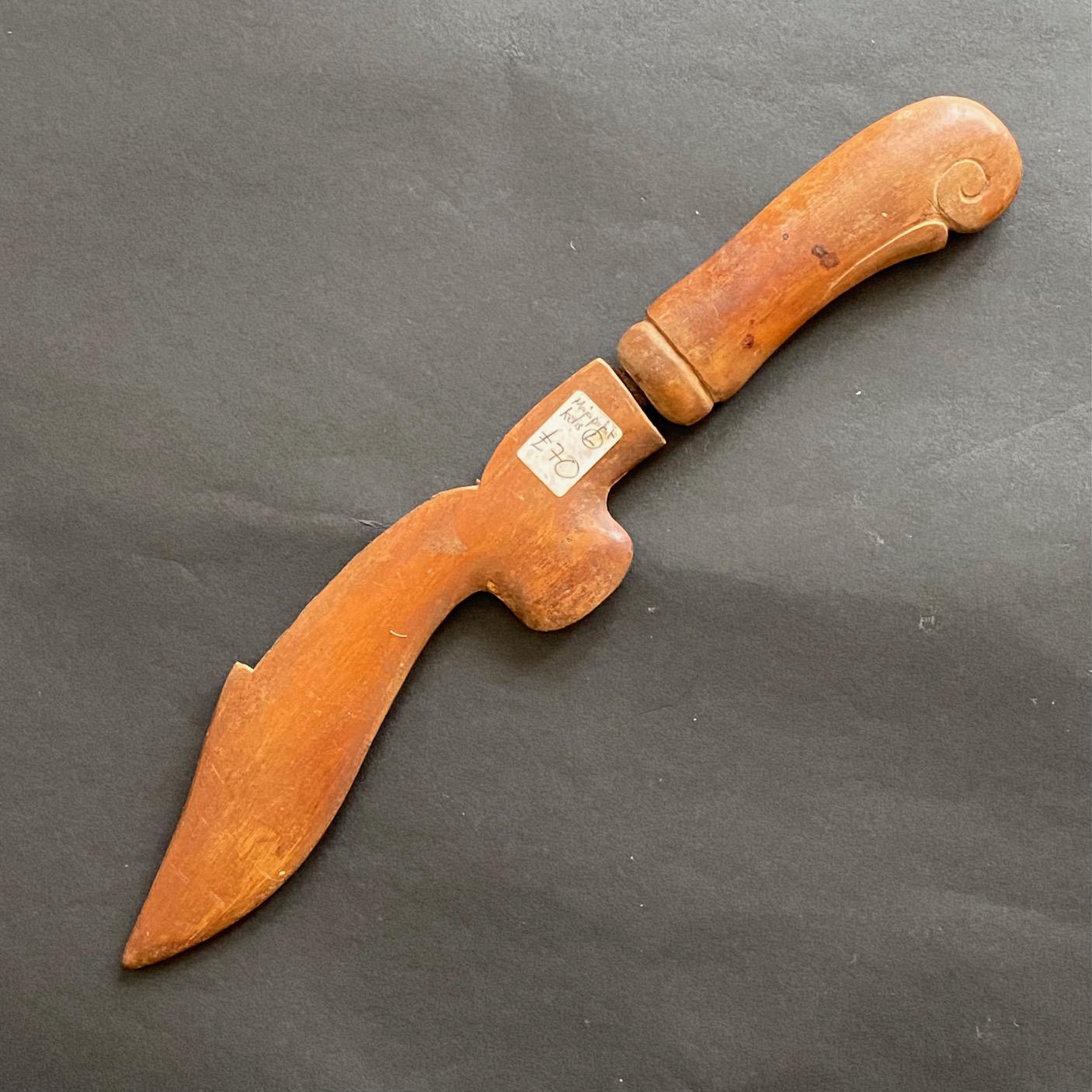 13th Century Very Rare Majapahit Empire Small Keris (dagger) in Sheath ...