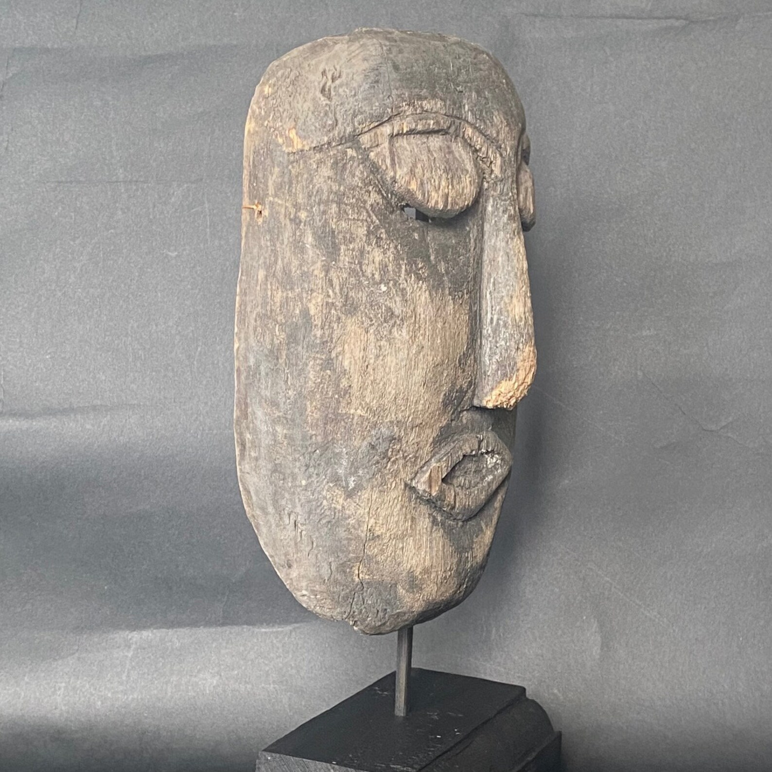 Vintage Wayang Topeng Primitive Carnival Dance Mask Central Java ...